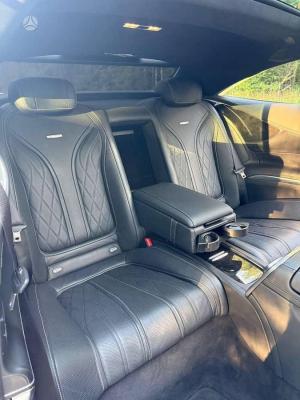 Черный Мерседес S63 AMG 2016 в Укмерге, объемом двигателя 5.46 л и пробегом 155 тыс. км за 49500 €, фото 23 на AUTOMOTO.COM.LV