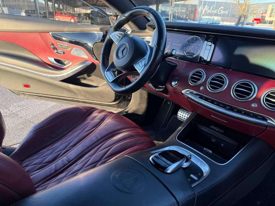 Melns Mercedes-Benz S63 AMG 2017 Rīga, ar dzinēja tilpumu 5.50 L un nobraukumu 59 tūkst. km par 63000 €, foto 11 vietnē AUTOMOTO.COM.LV