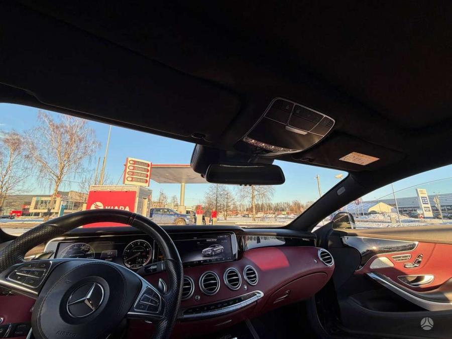 Melns Mercedes-Benz S63 AMG 2017 Rīga, ar dzinēja tilpumu 5.50 L un nobraukumu 59 tūkst. km par 63000 €, foto 12 vietnē AUTOMOTO.COM.LV