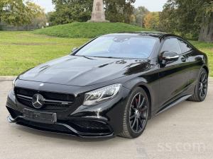 Melns Mercedes-Benz S63 AMG 2017 Rīga, ar dzinēja tilpumu 5.50 L un nobraukumu 0 tūkst. km par 51950 €, foto  vietnē AUTOMOTO.COM.LV