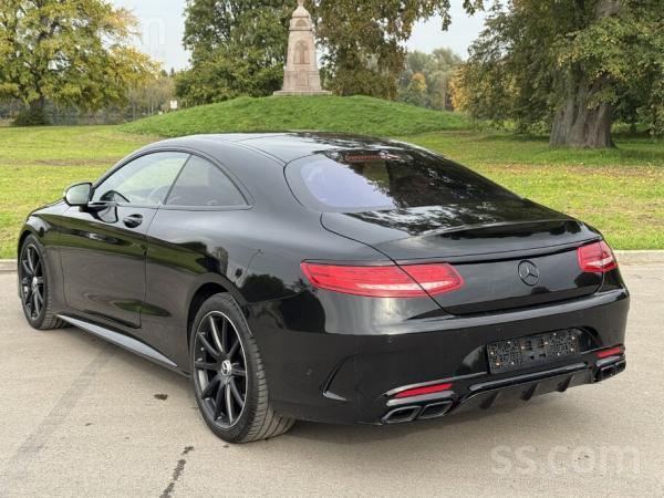 Черный Мерседес S63 AMG 2017 в Рига, объемом двигателя 5.50 л и пробегом 0 тыс. км за 51950 €, фото 4 на AUTOMOTO.COM.LV