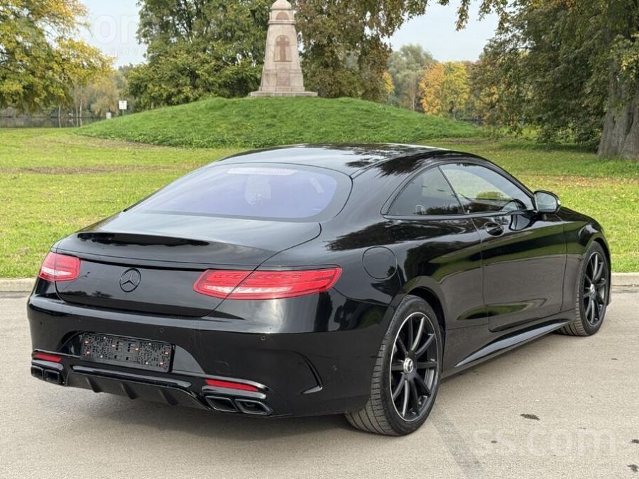 Черный Мерседес S63 AMG 2017 в Рига, объемом двигателя 5.50 л и пробегом 0 тыс. км за 51950 €, фото 5 на AUTOMOTO.COM.LV