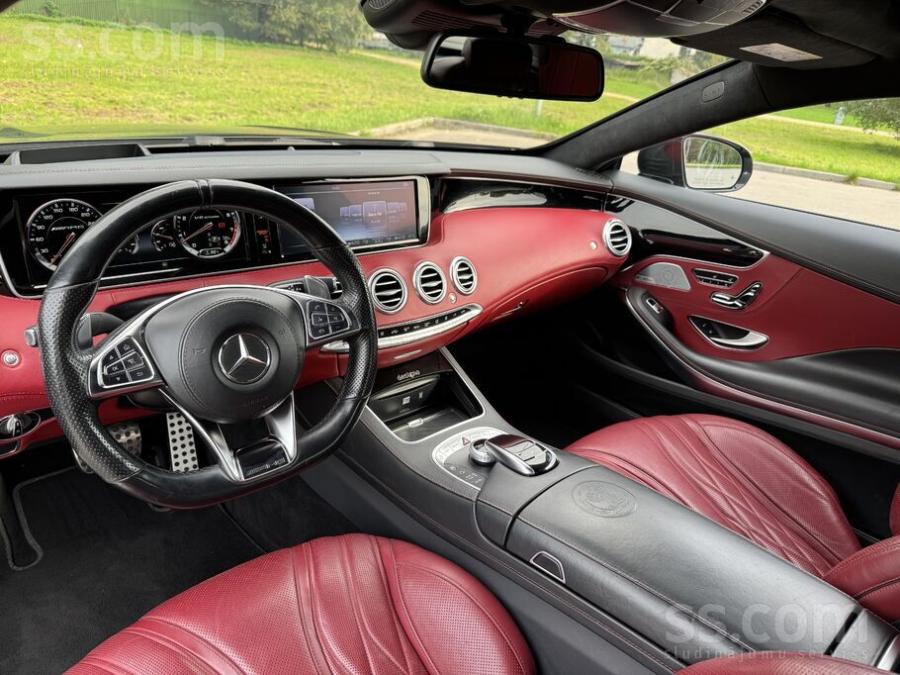 Черный Мерседес S63 AMG 2017 в Рига, объемом двигателя 5.50 л и пробегом 0 тыс. км за 51950 €, фото 7 на AUTOMOTO.COM.LV