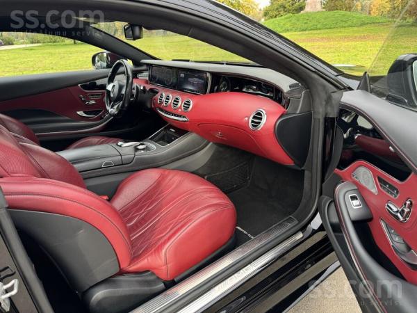 Черный Мерседес S63 AMG 2017 в Рига, объемом двигателя 5.50 л и пробегом 0 тыс. км за 51950 €, фото 8 на AUTOMOTO.COM.LV