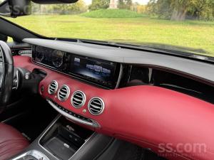 Черный Мерседес S63 AMG 2017 в Рига, объемом двигателя 5.50 л и пробегом 0 тыс. км за 51950 €, фото 9 на AUTOMOTO.COM.LV