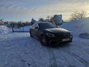 Black Mercedes-Benz S63 AMG 2017 in Panevezys, with an engine capacity of 5.50 L and mileage of 200 thousand km for 28000 €, photo 19 on AUTOMOTO.COM.LV