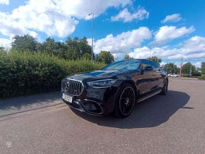 Melns Mercedes-Benz S63 AMG 2023 Viļņa, ar dzinēja tilpumu 3.98 L un nobraukumu 100 tūkst. km par 150000 €, foto 1 vietnē AUTOMOTO.COM.LV