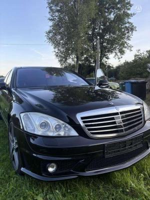 Черный Мерседес S63 AMG 2007 в Вильнюс, объемом двигателя 6.20 л и пробегом 164 тыс. км за 23800 €, фото 16 на AUTOMOTO.COM.LV