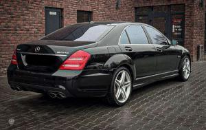 Melns Mercedes-Benz S63 AMG 2012 Viļņa, ar dzinēja tilpumu 6.20 L un nobraukumu 126 tūkst. km par 24200 €, foto 7 vietnē AUTOMOTO.COM.LV
