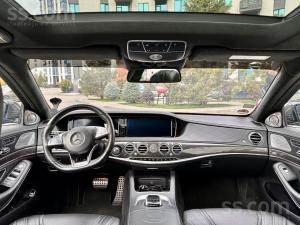 Черный Мерседес S63 AMG 2014 в Рига, объемом двигателя 5.50 л и пробегом 0 тыс. км за 29920 €, фото 14 на AUTOMOTO.COM.LV