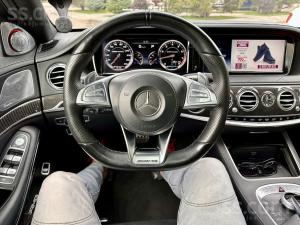 Черный Мерседес S63 AMG 2014 в Рига, объемом двигателя 5.50 л и пробегом 0 тыс. км за 29920 €, фото 17 на AUTOMOTO.COM.LV