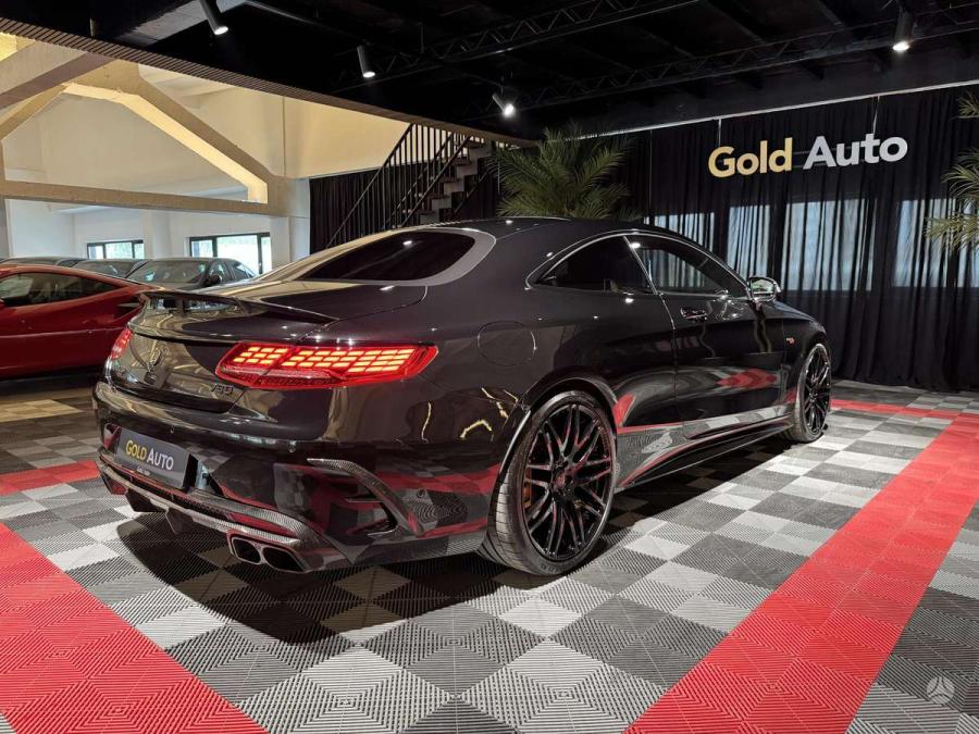 Черный Мерседес S63 AMG 2014 в Вильнюс, объемом двигателя 5.46 л и пробегом 63 тыс. км за 75000 €, фото 4 на AUTOMOTO.COM.LV
