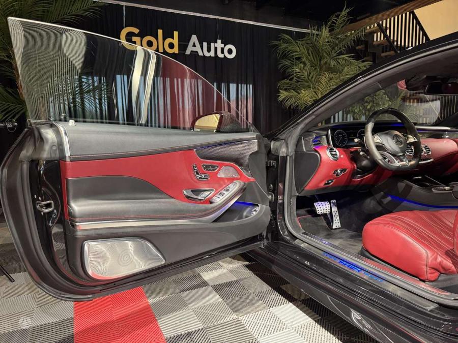Черный Мерседес S63 AMG 2014 в Вильнюс, объемом двигателя 5.46 л и пробегом 63 тыс. км за 75000 €, фото 17 на AUTOMOTO.COM.LV
