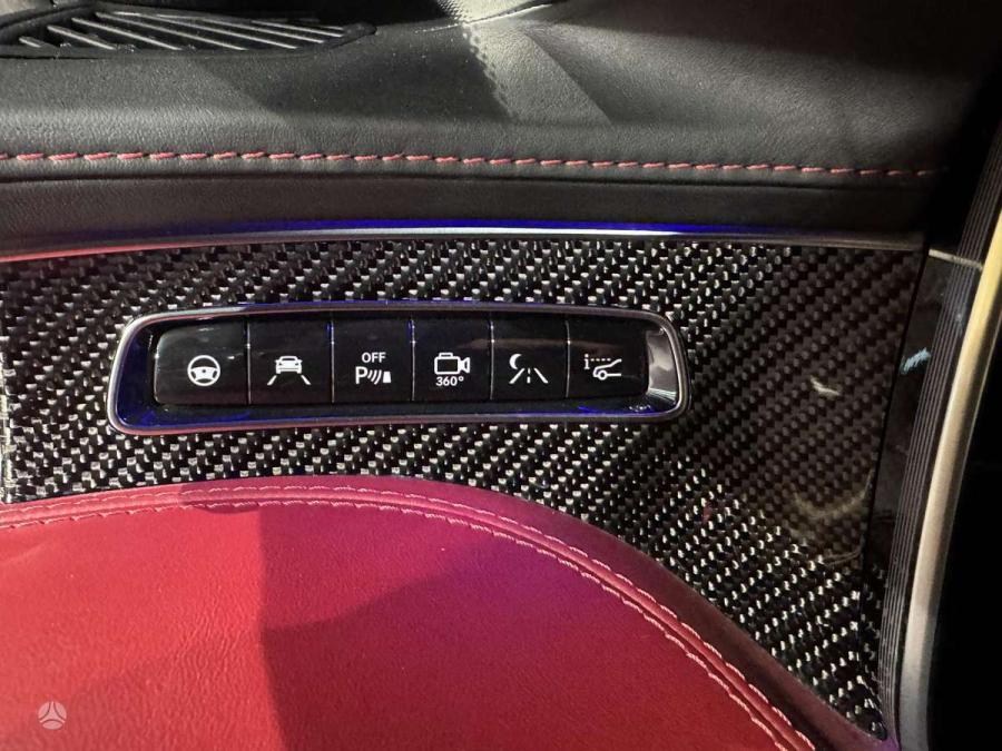 Черный Мерседес S63 AMG 2014 в Вильнюс, объемом двигателя 5.46 л и пробегом 63 тыс. км за 75000 €, фото 18 на AUTOMOTO.COM.LV