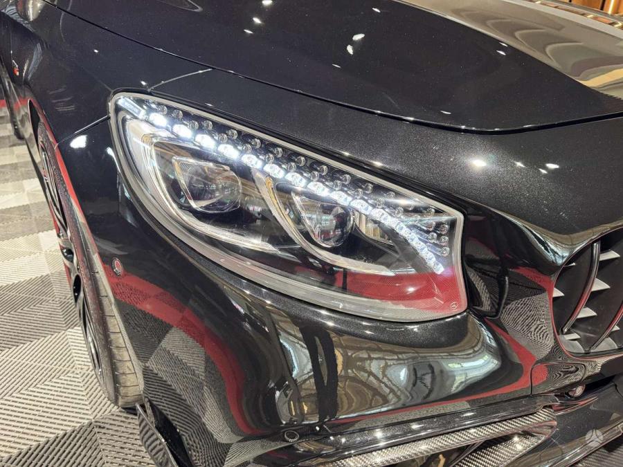 Черный Мерседес S63 AMG 2014 в Вильнюс, объемом двигателя 5.46 л и пробегом 63 тыс. км за 75000 €, фото 25 на AUTOMOTO.COM.LV