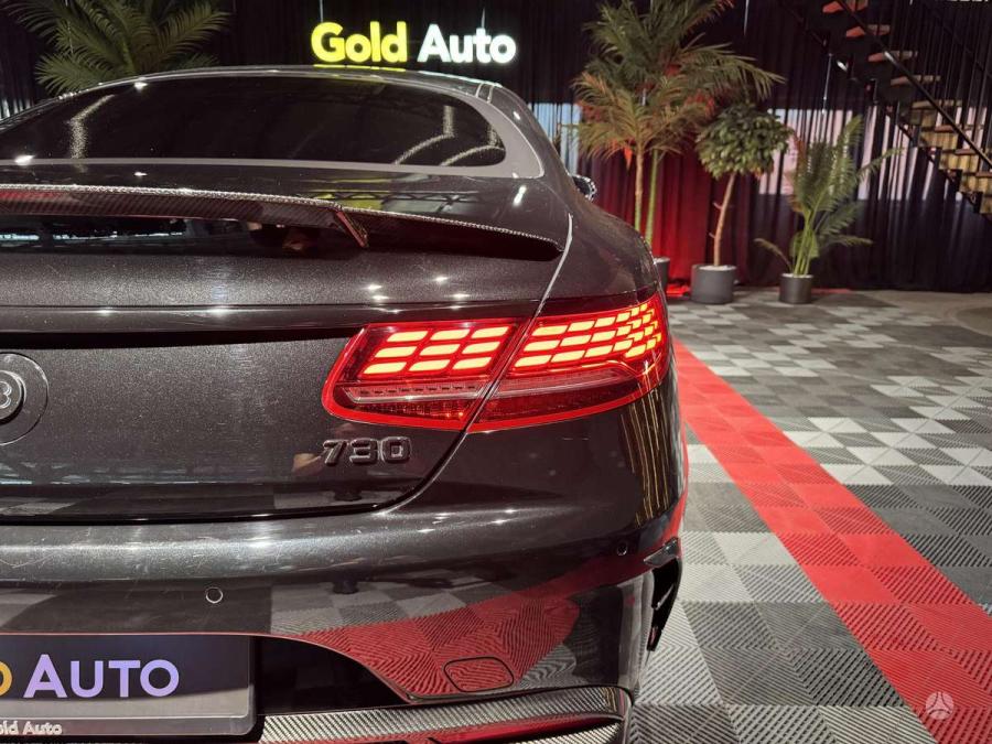 Черный Мерседес S63 AMG 2014 в Вильнюс, объемом двигателя 5.46 л и пробегом 63 тыс. км за 75000 €, фото 36 на AUTOMOTO.COM.LV
