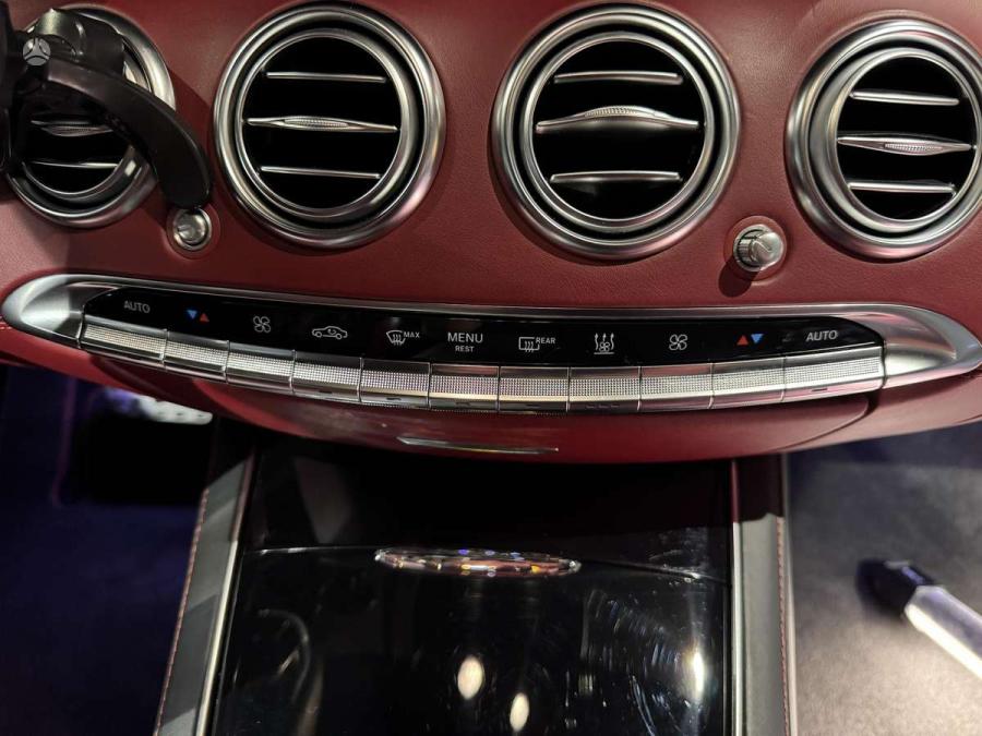 Черный Мерседес S63 AMG 2014 в Вильнюс, объемом двигателя 5.46 л и пробегом 63 тыс. км за 75000 €, фото 39 на AUTOMOTO.COM.LV