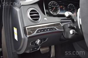 Черный Мерседес S63 AMG 2015 в Рига, объемом двигателя 5.50 л и пробегом 89 тыс. км за 54900 €, фото 11 на AUTOMOTO.COM.LV