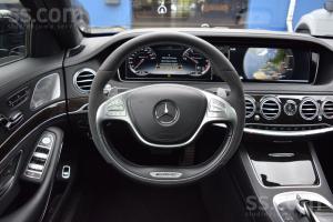 Черный Мерседес S63 AMG 2015 в Рига, объемом двигателя 5.50 л и пробегом 89 тыс. км за 54900 €, фото 12 на AUTOMOTO.COM.LV