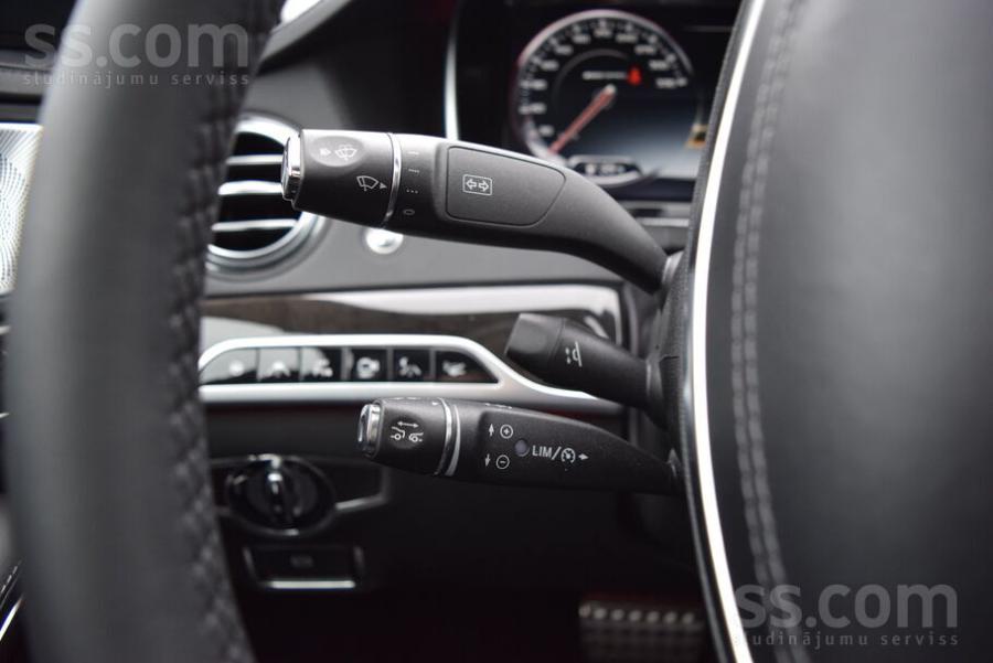 Черный Мерседес S63 AMG 2015 в Рига, объемом двигателя 5.50 л и пробегом 89 тыс. км за 54900 €, фото 13 на AUTOMOTO.COM.LV