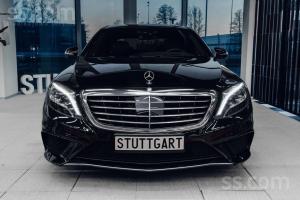Melns Mercedes-Benz S63 AMG 2015 Rīga, ar dzinēja tilpumu 5.50 L un nobraukumu 110 tūkst. km par 55000 €, foto 3 vietnē AUTOMOTO.COM.LV