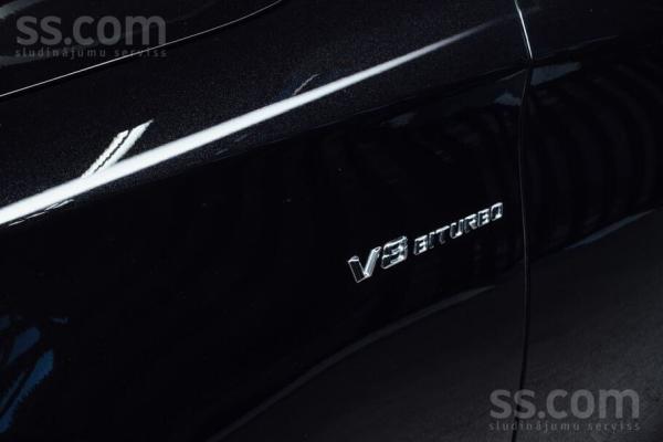 Black Mercedes-Benz S63 AMG 2015 in Riga, with an engine capacity of 5.50 L and mileage of 110 thousand km for 55000 €, photo 10 on AUTOMOTO.COM.LV