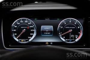 Melns Mercedes-Benz S63 AMG 2015 Rīga, ar dzinēja tilpumu 5.50 L un nobraukumu 110 tūkst. km par 55000 €, foto 20 vietnē AUTOMOTO.COM.LV