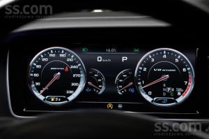 Melns Mercedes-Benz S63 AMG 2015 Rīga, ar dzinēja tilpumu 5.50 L un nobraukumu 110 tūkst. km par 55000 €, foto 21 vietnē AUTOMOTO.COM.LV