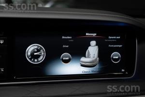 Melns Mercedes-Benz S63 AMG 2015 Rīga, ar dzinēja tilpumu 5.50 L un nobraukumu 110 tūkst. km par 55000 €, foto 26 vietnē AUTOMOTO.COM.LV