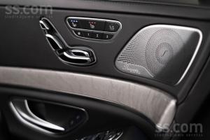 Melns Mercedes-Benz S63 AMG 2015 Rīga, ar dzinēja tilpumu 5.50 L un nobraukumu 110 tūkst. km par 55000 €, foto 27 vietnē AUTOMOTO.COM.LV