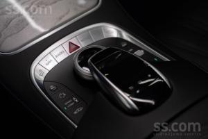 Melns Mercedes-Benz S63 AMG 2015 Rīga, ar dzinēja tilpumu 5.50 L un nobraukumu 110 tūkst. km par 55000 €, foto 32 vietnē AUTOMOTO.COM.LV