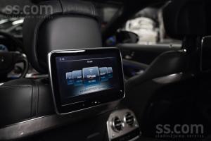 Melns Mercedes-Benz S63 AMG 2015 Rīga, ar dzinēja tilpumu 5.50 L un nobraukumu 110 tūkst. km par 55000 €, foto 36 vietnē AUTOMOTO.COM.LV