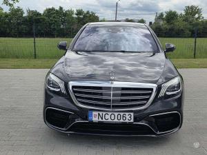 Черный Мерседес S63 AMG 2015 в Каунас, объемом двигателя 5.50 л и пробегом 144 тыс. км за 41000 €, фото 4 на AUTOMOTO.COM.LV