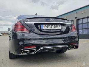 Черный Мерседес S63 AMG 2015 в Каунас, объемом двигателя 5.50 л и пробегом 144 тыс. км за 41000 €, фото 8 на AUTOMOTO.COM.LV