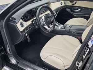Черный Мерседес S63 AMG 2015 в Каунас, объемом двигателя 5.50 л и пробегом 144 тыс. км за 41000 €, фото 10 на AUTOMOTO.COM.LV