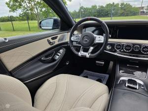 Черный Мерседес S63 AMG 2015 в Каунас, объемом двигателя 5.50 л и пробегом 144 тыс. км за 41000 €, фото 12 на AUTOMOTO.COM.LV