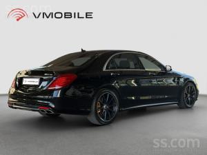 Черный Мерседес S63 AMG 2015 в Рига, объемом двигателя 5.50 л и пробегом 110 тыс. км за 46900 €, фото 3 на AUTOMOTO.COM.LV