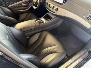Черный Мерседес S63 AMG 2015 в Рига, объемом двигателя 5.50 л и пробегом 110 тыс. км за 46900 €, фото 6 на AUTOMOTO.COM.LV