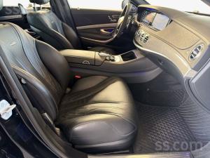 Черный Мерседес S63 AMG 2015 в Рига, объемом двигателя 5.50 л и пробегом 110 тыс. км за 46900 €, фото 7 на AUTOMOTO.COM.LV