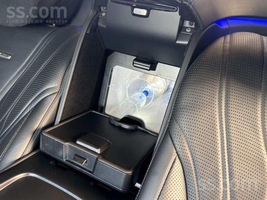 Черный Мерседес S63 AMG 2015 в Рига, объемом двигателя 5.50 л и пробегом 110 тыс. км за 46900 €, фото 22 на AUTOMOTO.COM.LV