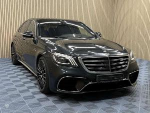 Черный Мерседес S63 AMG 2017 в Мариямполе, объемом двигателя 3.98 л и пробегом 155 тыс. км за 53000 €, фото  на AUTOMOTO.COM.LV