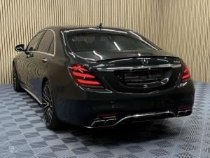 Черный Мерседес S63 AMG 2017 в Мариямполе, объемом двигателя 3.98 л и пробегом 155 тыс. км за 53000 €, фото 7 на AUTOMOTO.COM.LV
