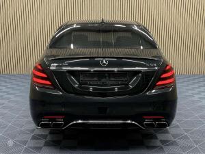 Черный Мерседес S63 AMG 2017 в Мариямполе, объемом двигателя 3.98 л и пробегом 155 тыс. км за 53000 €, фото 8 на AUTOMOTO.COM.LV