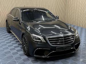 Черный Мерседес S63 AMG 2017 в Мариямполе, объемом двигателя 3.98 л и пробегом 155 тыс. км за 53000 €, фото 10 на AUTOMOTO.COM.LV