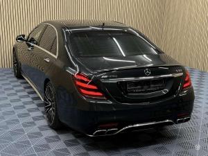 Черный Мерседес S63 AMG 2017 в Мариямполе, объемом двигателя 3.98 л и пробегом 155 тыс. км за 53000 €, фото 12 на AUTOMOTO.COM.LV
