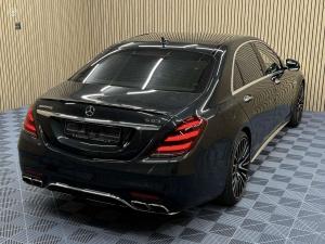 Черный Мерседес S63 AMG 2017 в Мариямполе, объемом двигателя 3.98 л и пробегом 155 тыс. км за 53000 €, фото 13 на AUTOMOTO.COM.LV