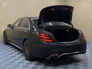 Черный Мерседес S63 AMG 2017 в Мариямполе, объемом двигателя 3.98 л и пробегом 155 тыс. км за 53000 €, фото 14 на AUTOMOTO.COM.LV