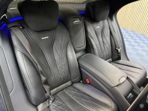 Черный Мерседес S63 AMG 2017 в Мариямполе, объемом двигателя 3.98 л и пробегом 155 тыс. км за 53000 €, фото 20 на AUTOMOTO.COM.LV