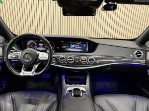 Черный Мерседес S63 AMG 2017 в Мариямполе, объемом двигателя 3.98 л и пробегом 155 тыс. км за 53000 €, фото 28 на AUTOMOTO.COM.LV