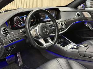 Черный Мерседес S63 AMG 2017 в Мариямполе, объемом двигателя 3.98 л и пробегом 155 тыс. км за 53000 €, фото 29 на AUTOMOTO.COM.LV